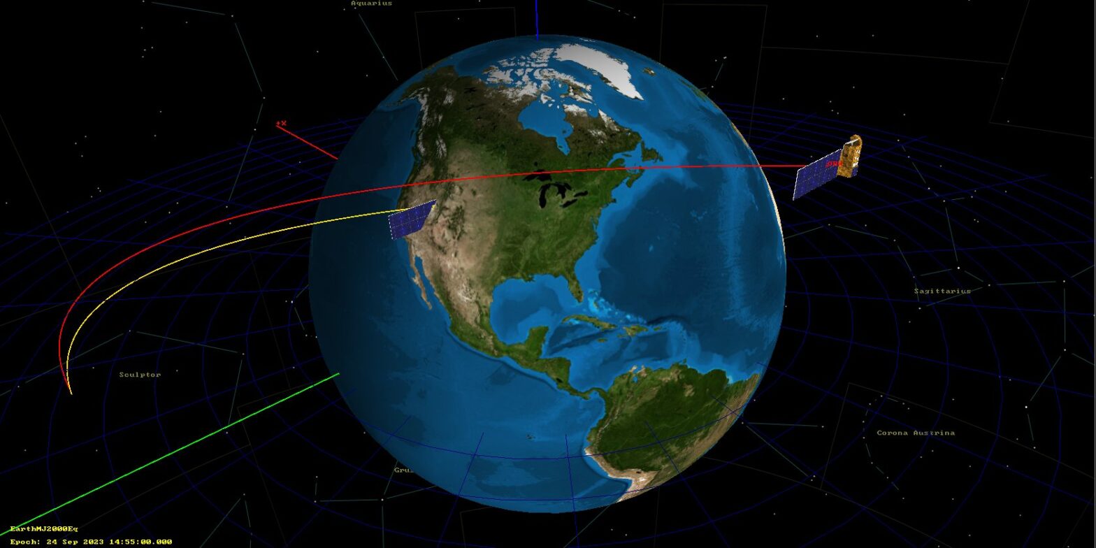 Observing OSIRIS-REx during the capsule reentry – Daniel Estévez
